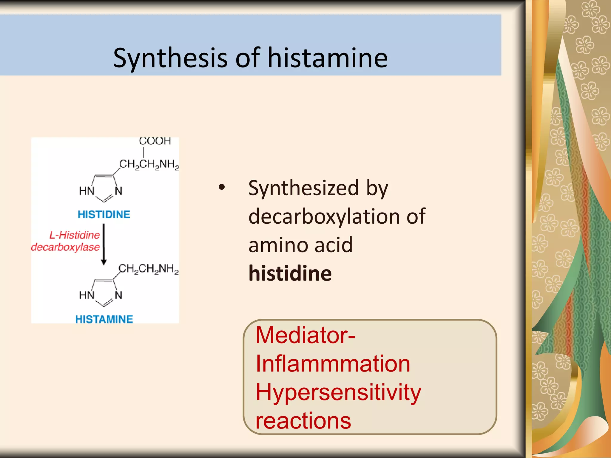 Histamines and antihistamines mbbs | PPTX
