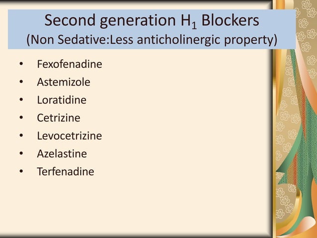 Histamines and antihistamines mbbs | PPTX | Allergies | Diseases and ...