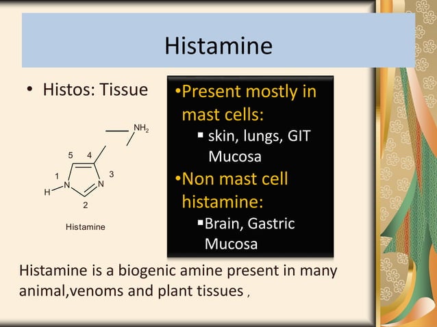 Histamines and antihistamines mbbs | PPTX | Allergies | Diseases and ...