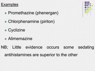 Histamines Antagonist.pptx