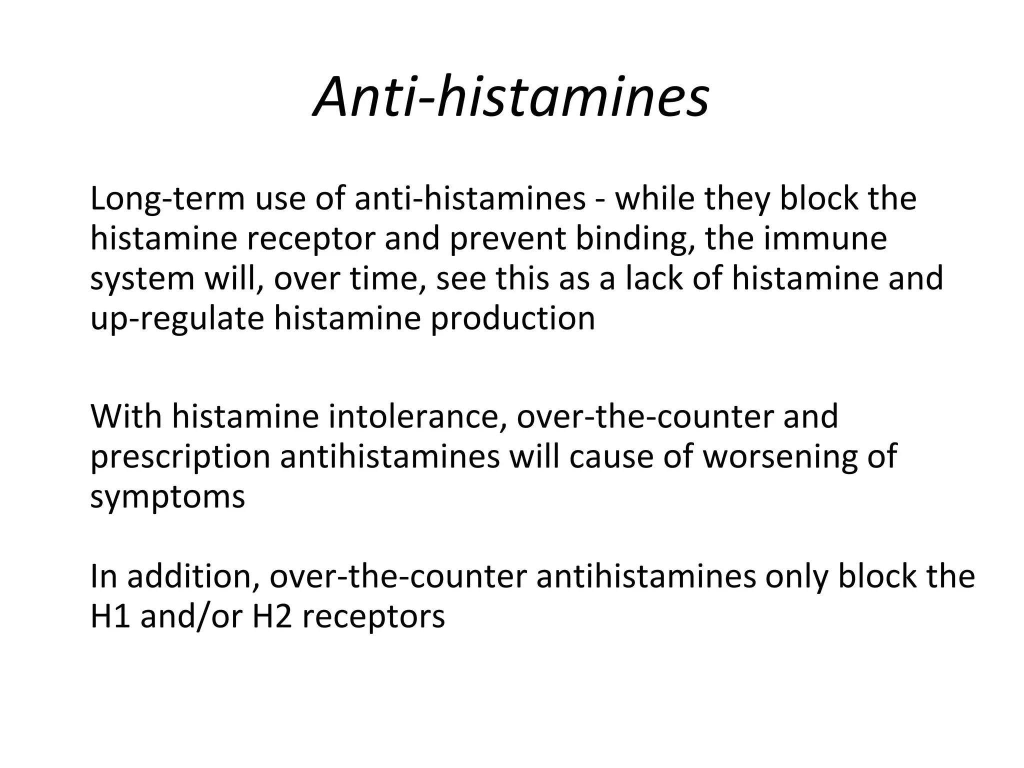 Managing histamine intolerance | PPTX