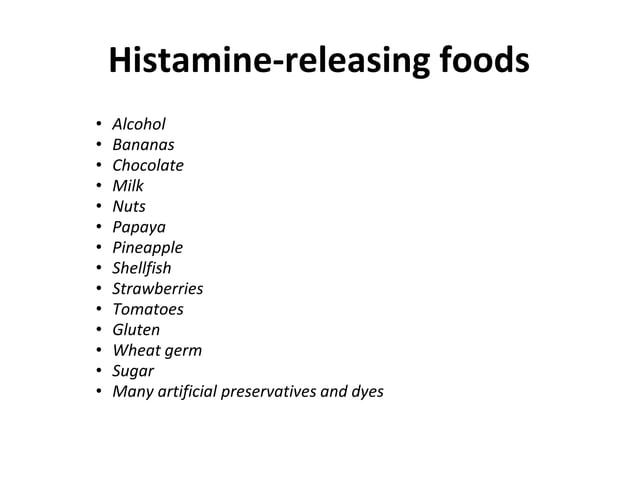 Managing histamine intolerance | PPTX