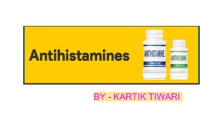 Histaminic Agent.pptx
