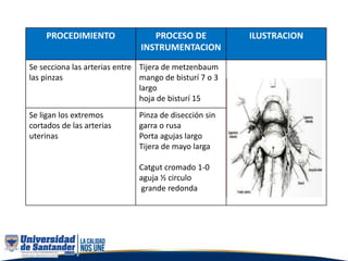Histerectomia abdominal | PPTX