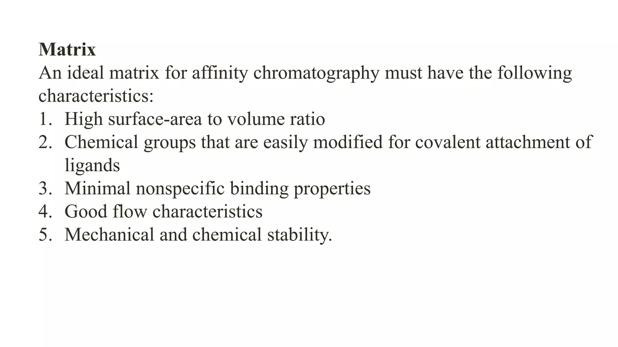 Affinity Chromatography | Histidine Nickel Affinity Column | PPTX