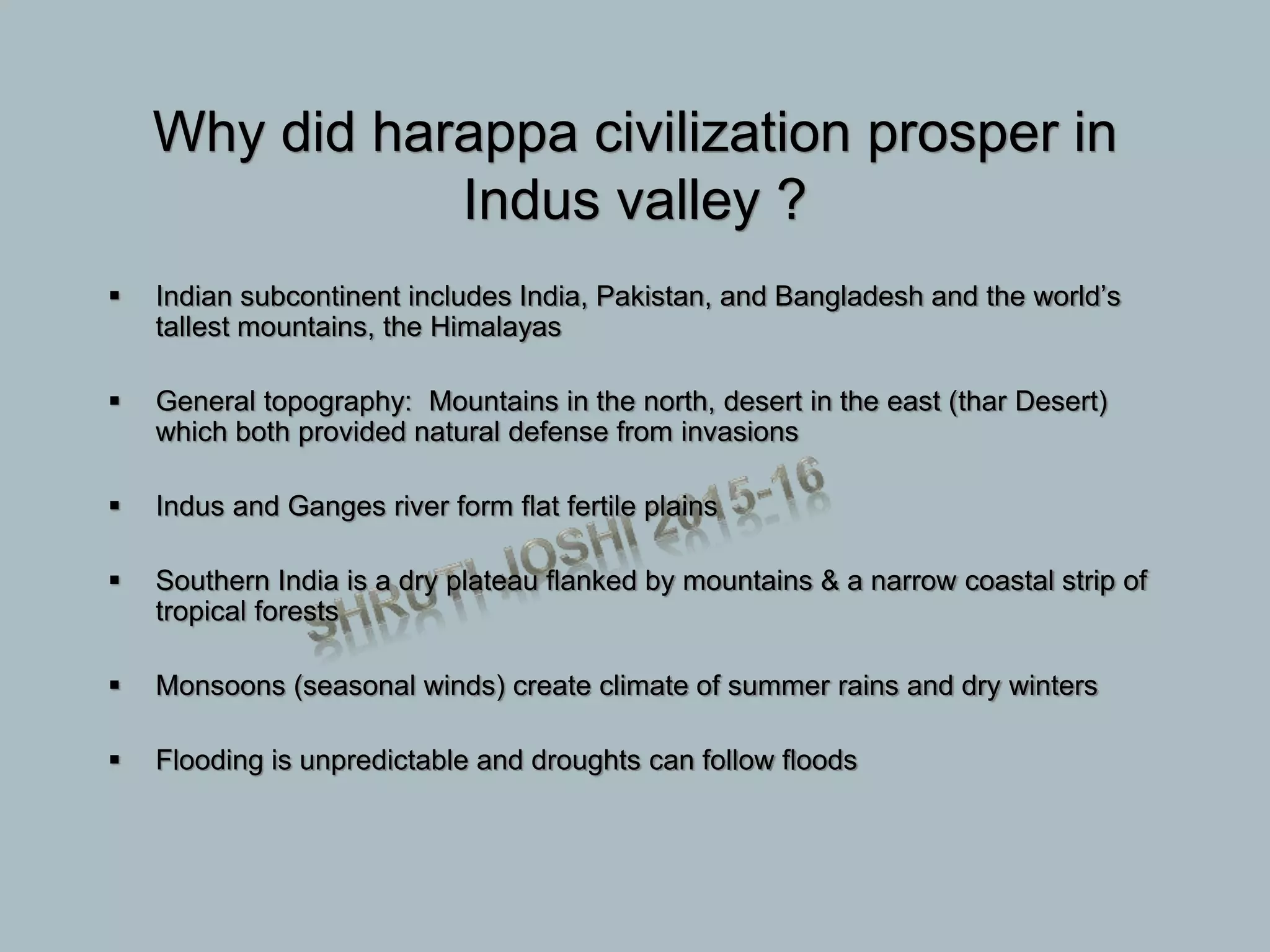 Indus Valley Civilization | PPTX