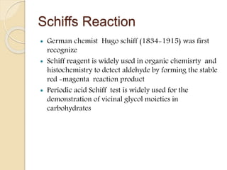 Histochemical test | PPTX | Chemistry | Science