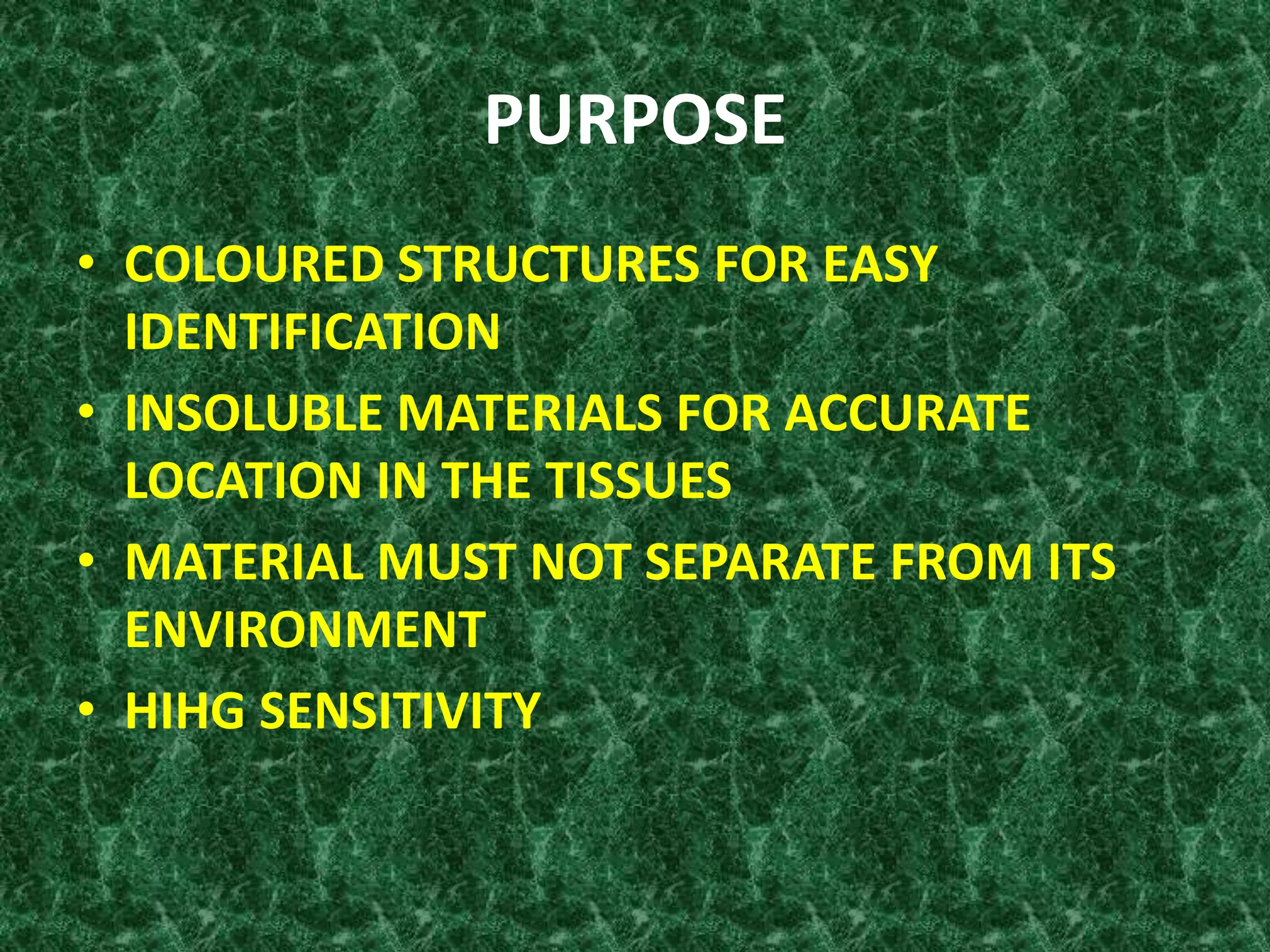 Histochemistry of oral tissues | PPTX