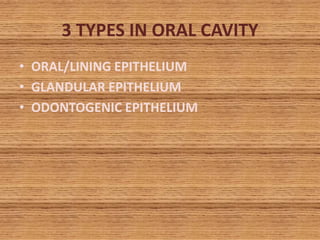 Histochemistry of oral tissues | PPTX