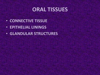 Histochemistry of oral tissues | PPTX
