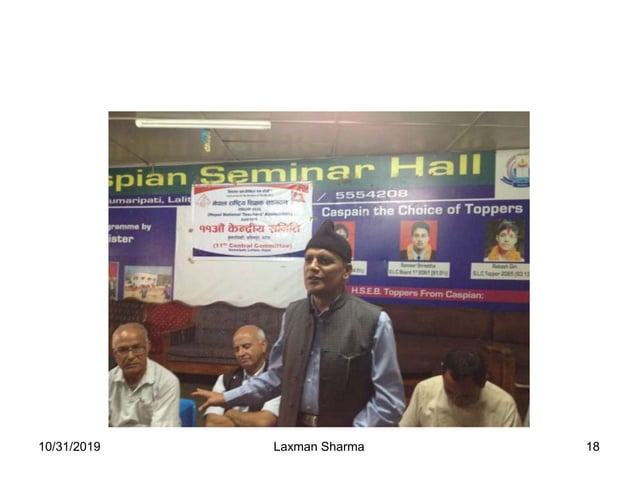 History of NNTA | PPT