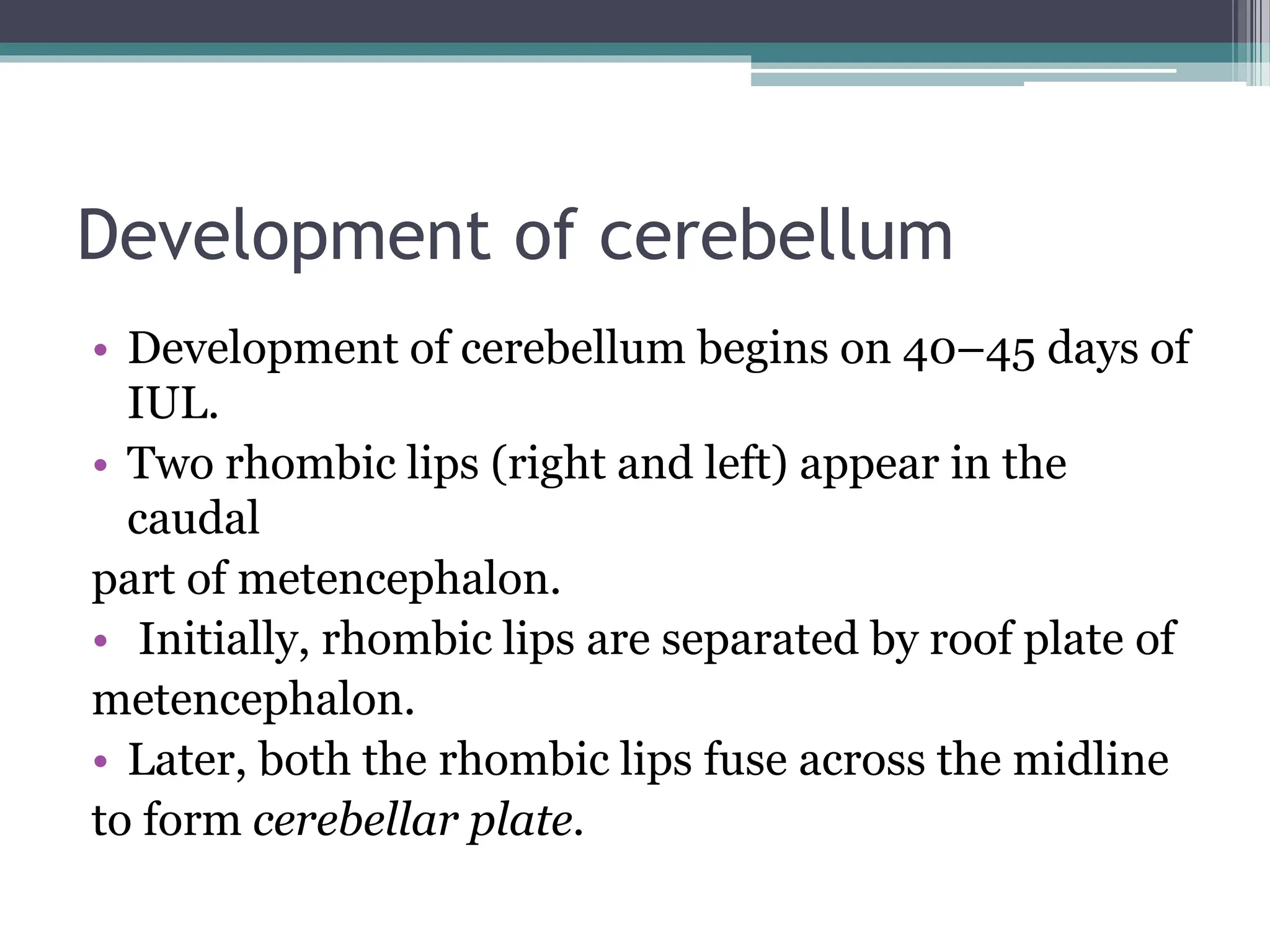 Histogenesis of cerebral cortex and cerebellar cortex, NIT.pptx