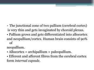 Histogenesis of cerebral cortex and cerebellar cortex, NIT.pptx