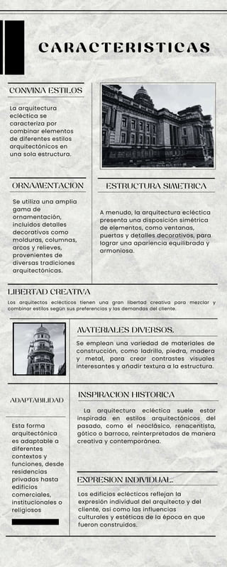 Trabajo: Arquitectura Ecléctica y historicista. | PDF