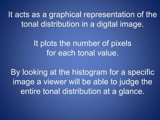 Histogram | PPTX | Photography | Arts and Crafts