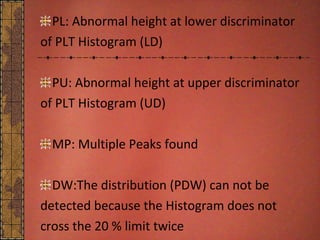 CBC Histogram DR NARMADA PRASAD TIWARI | PPT