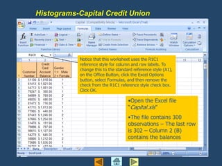 Histogram Excel 2007