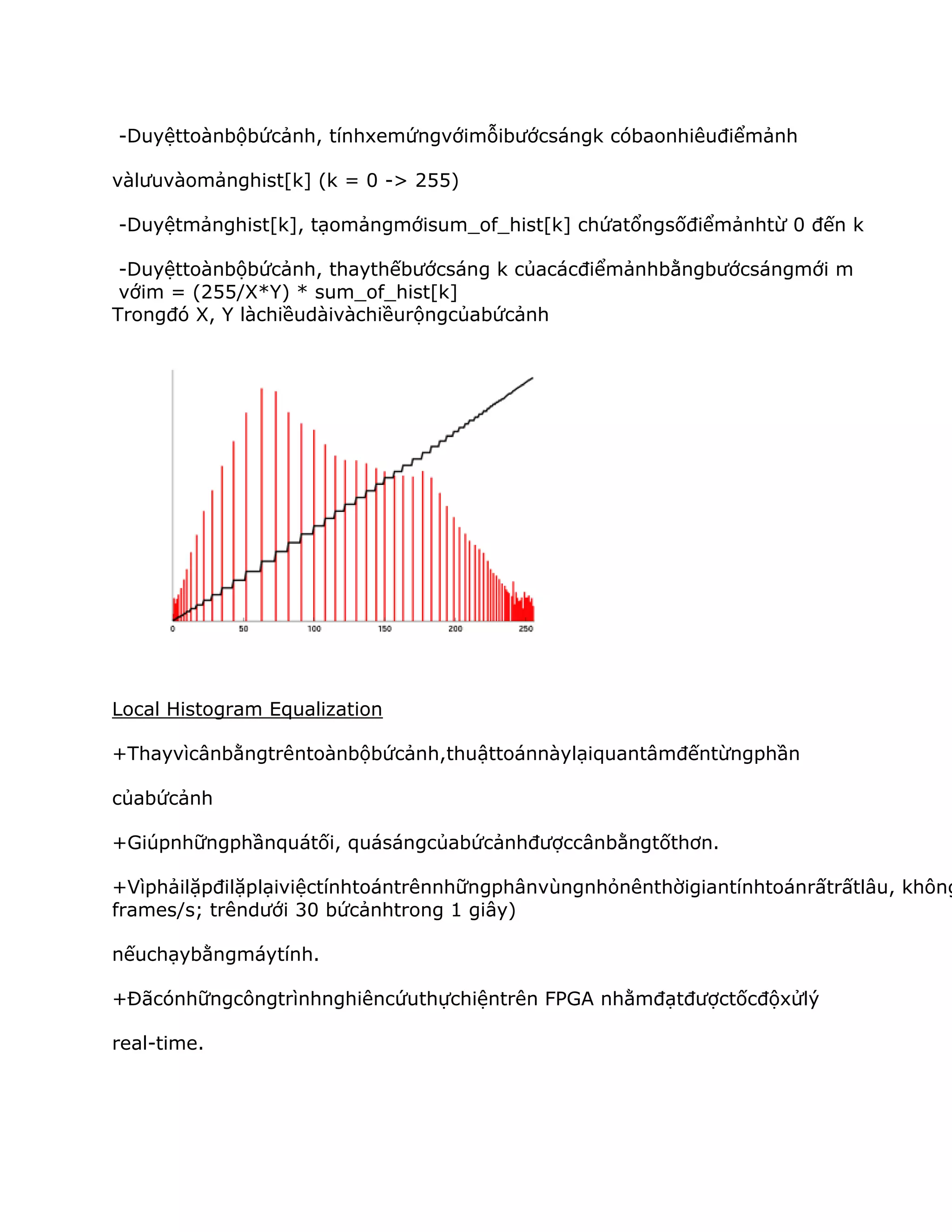 Histogram equalization | PDF