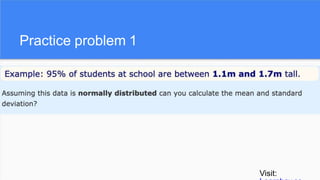 Histogram & normal distribution | PPT