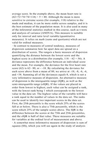 Histograms and Descriptive Statistics Scoring GuideCRITERIANON.docx