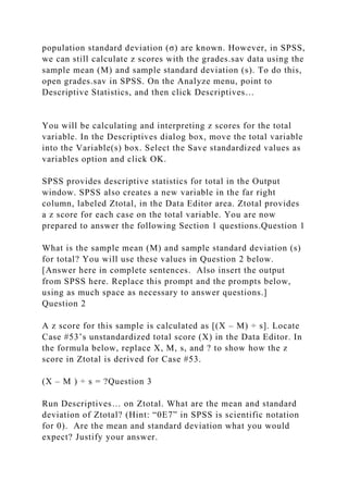 Histograms and Descriptive Statistics Scoring GuideCRITERIANON.docx