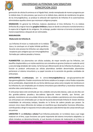 HISTOLOGIA Y EMBRIOLOGIA VETERINARIA UNIDAD VII.docx