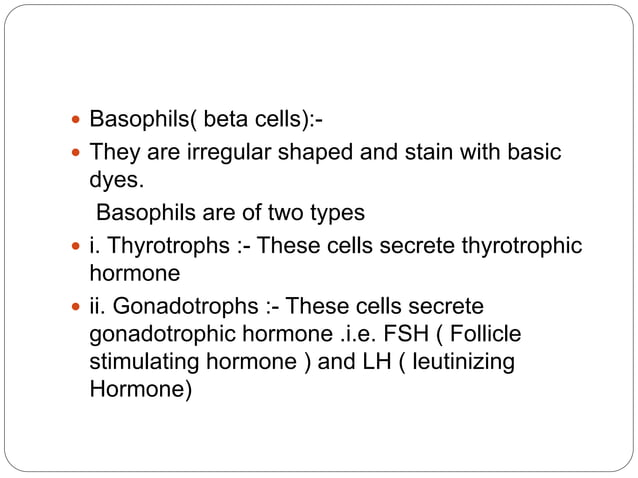 Histological structure of pituitory gland | PPTX
