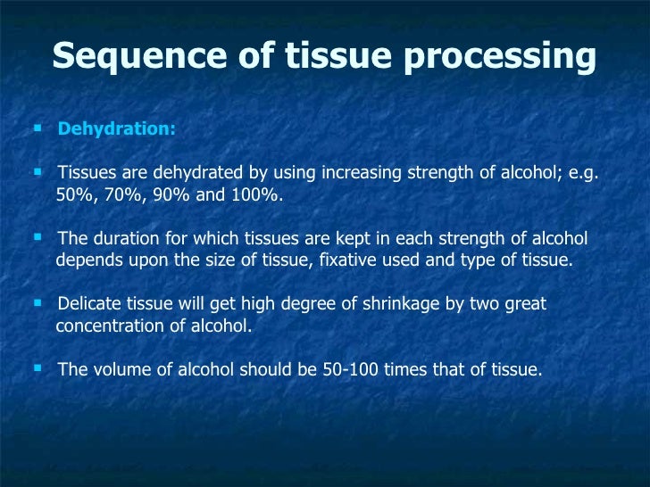 What Is Dehydration In Histopathology at Gabriela Veatch blog