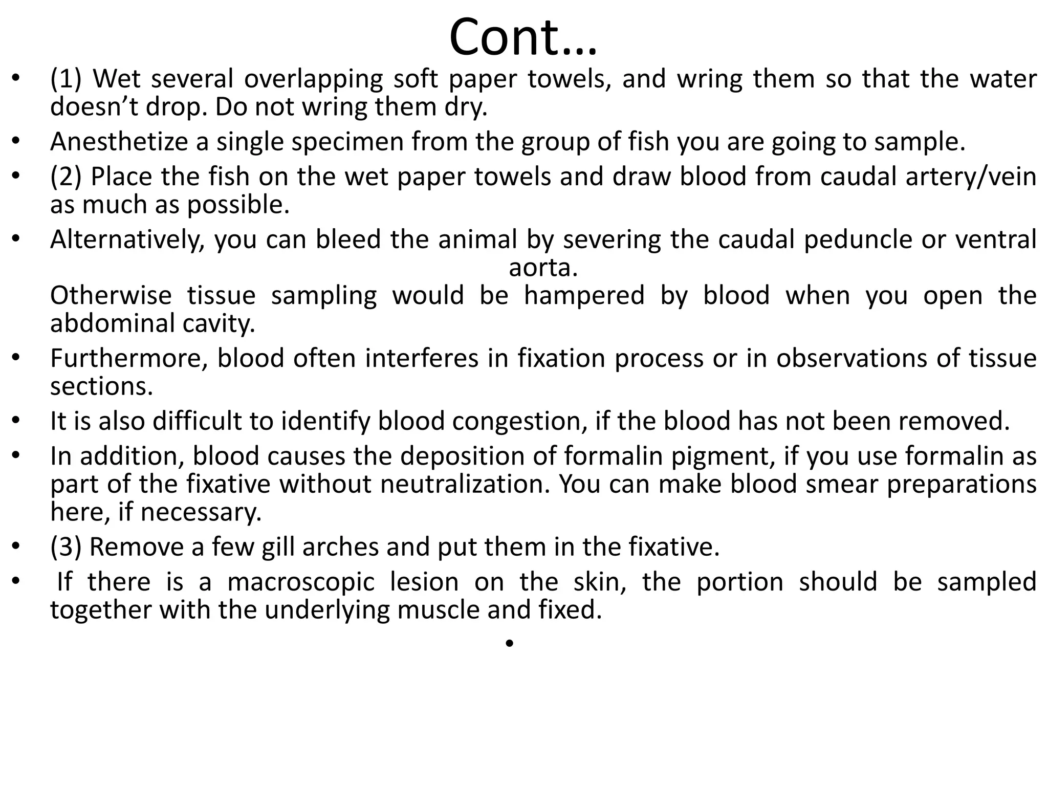 Histological techniques in fish disease diagnosis by B.pptx