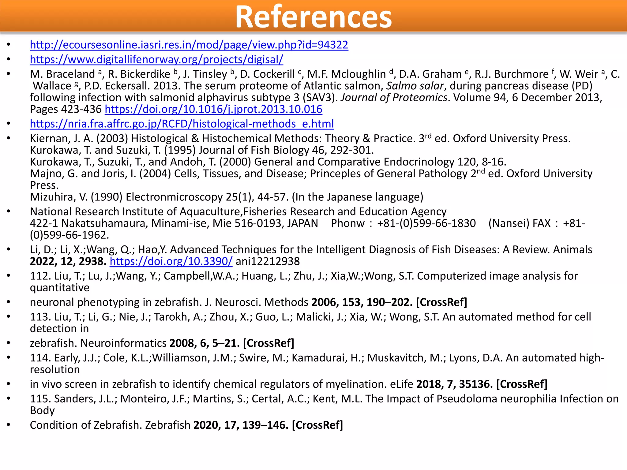 Histological techniques in fish disease diagnosis by B.pptx
