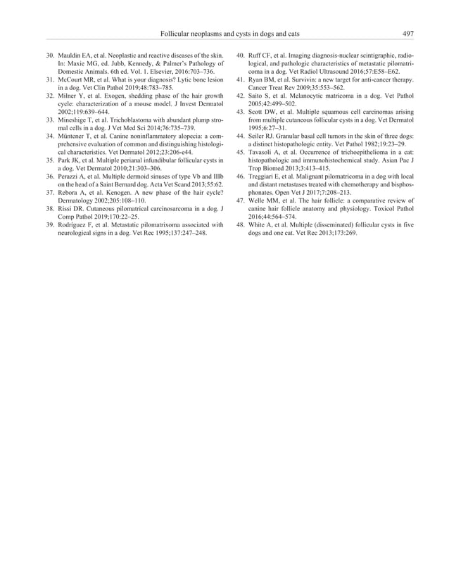 Histologic features of hair follicle neoplasms and cysts in dogs and cats a diagnostic guide.pdf