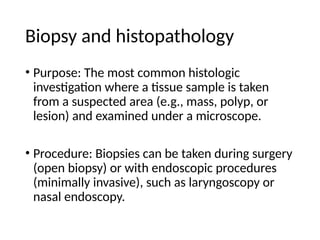 Histologic investigations in ENT -1.pptx