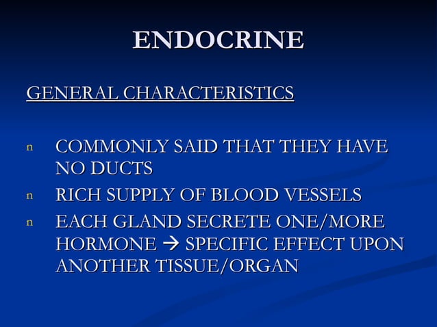 Histologic structure of endocrine system | PPT | Thyroid Disorders ...
