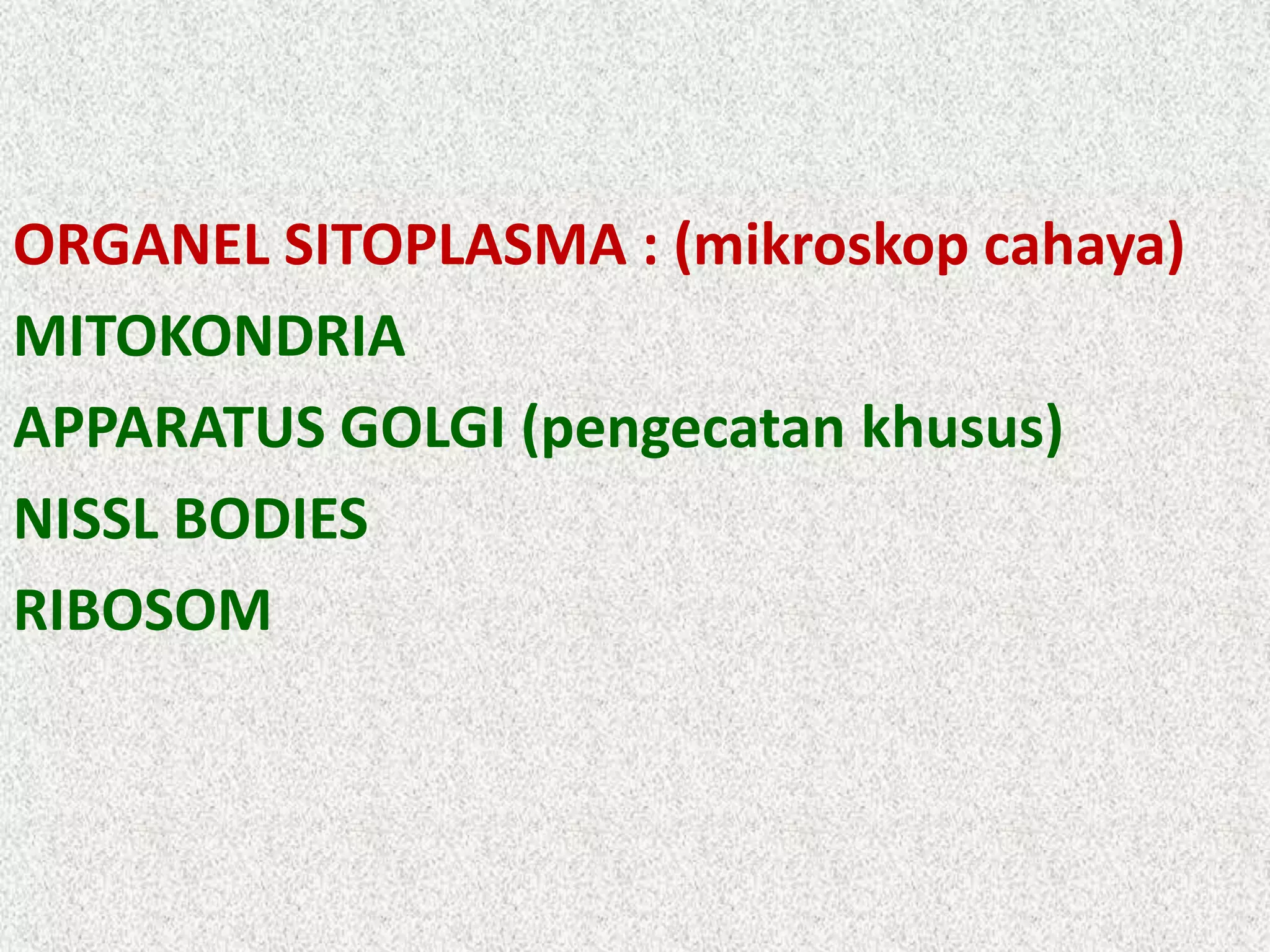 Histologi sel | PPTX