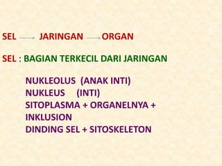 Histologi sel | PPTX