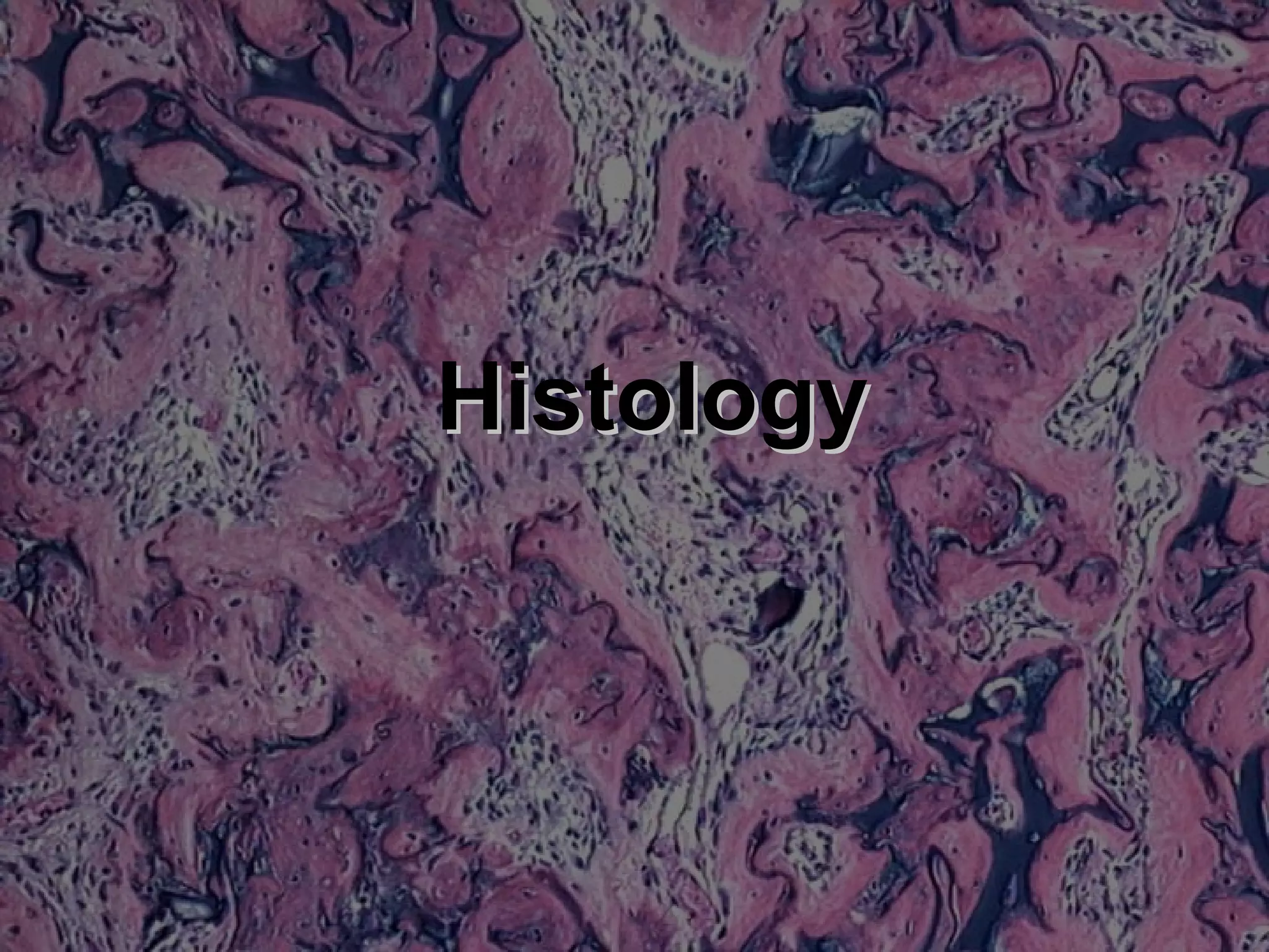 Histology 1 fro medicine and science student | PPT