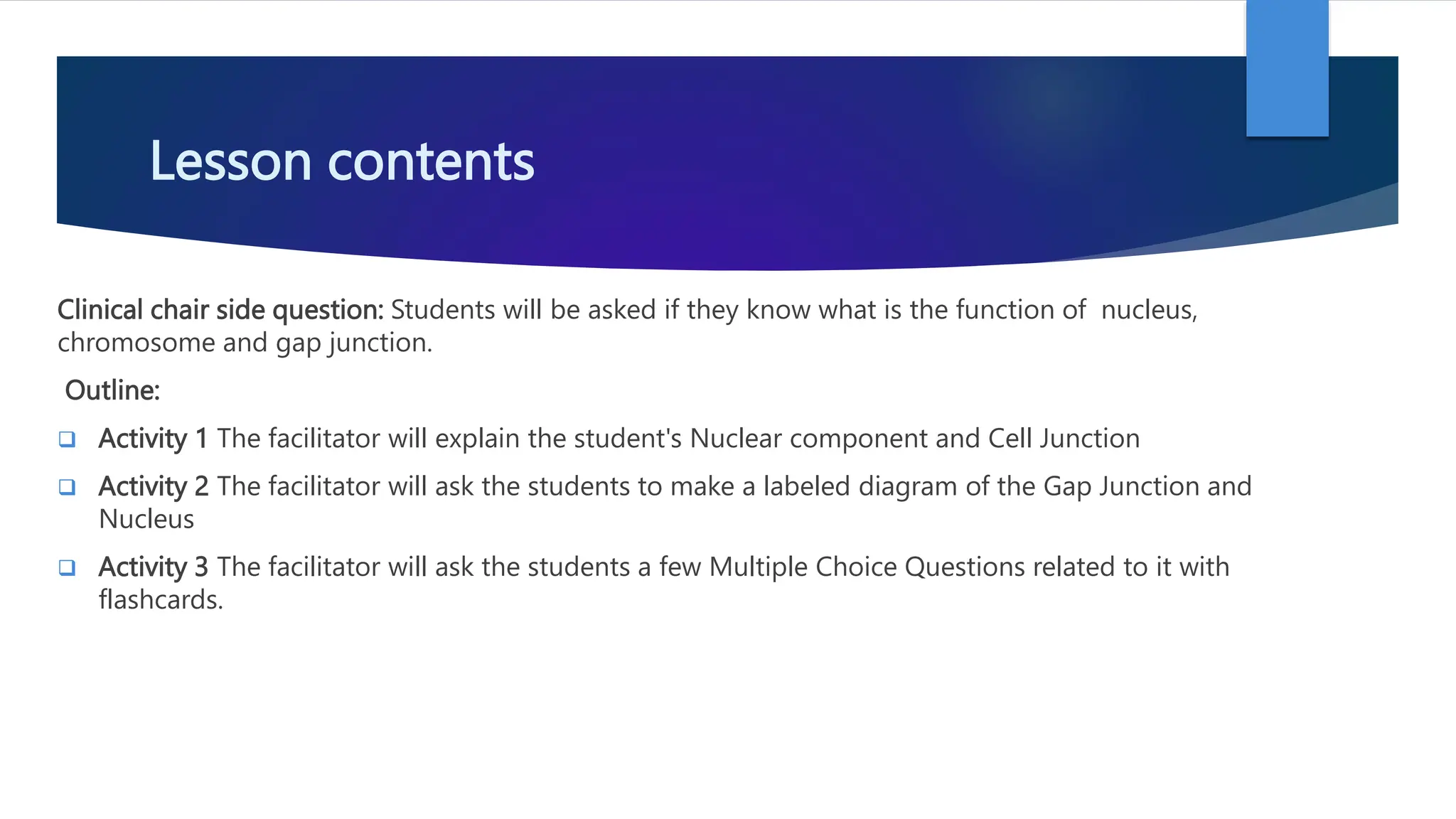 Histology Cell Junction & Nuclear Component by Dr. Rabia I. Gandapore.pptx
