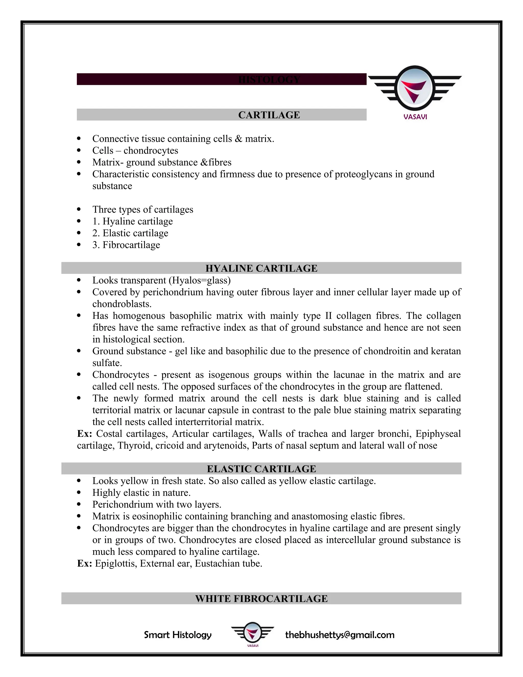 HISTOLOGY IDENTIFICATION POINTS FOR SLIDES.doc