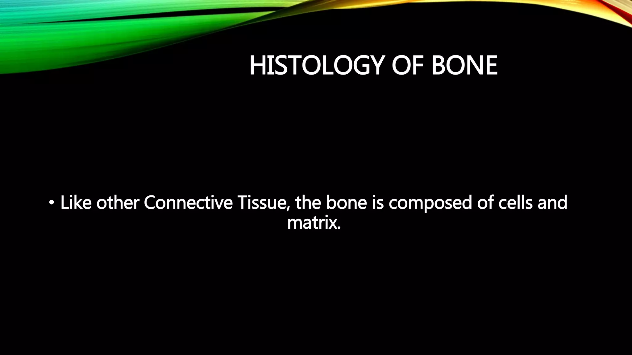 Histology of bone | PPTX