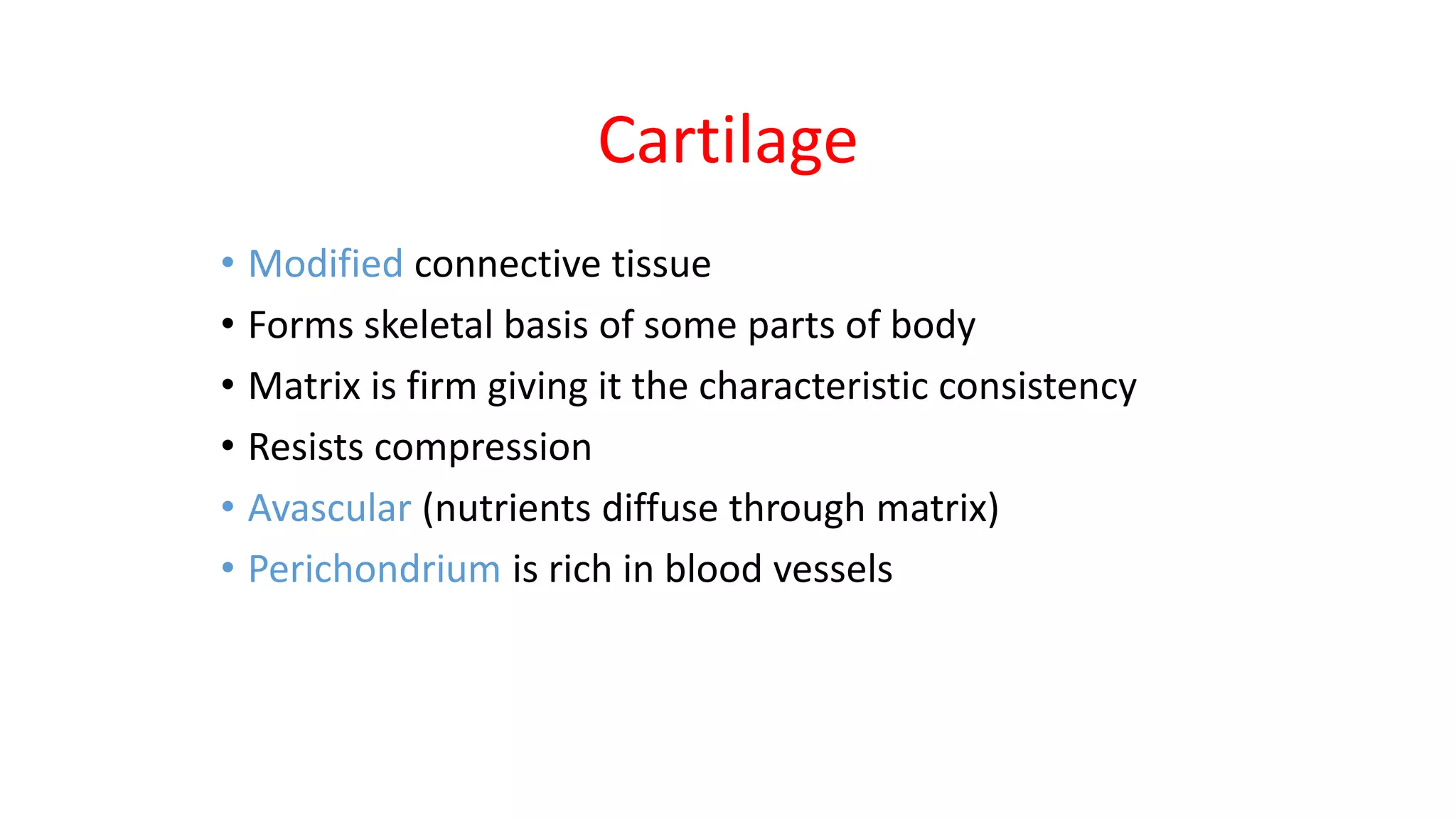 Histology of Cartilage.pptx | Bone and Joint Conditions | Diseases and ...