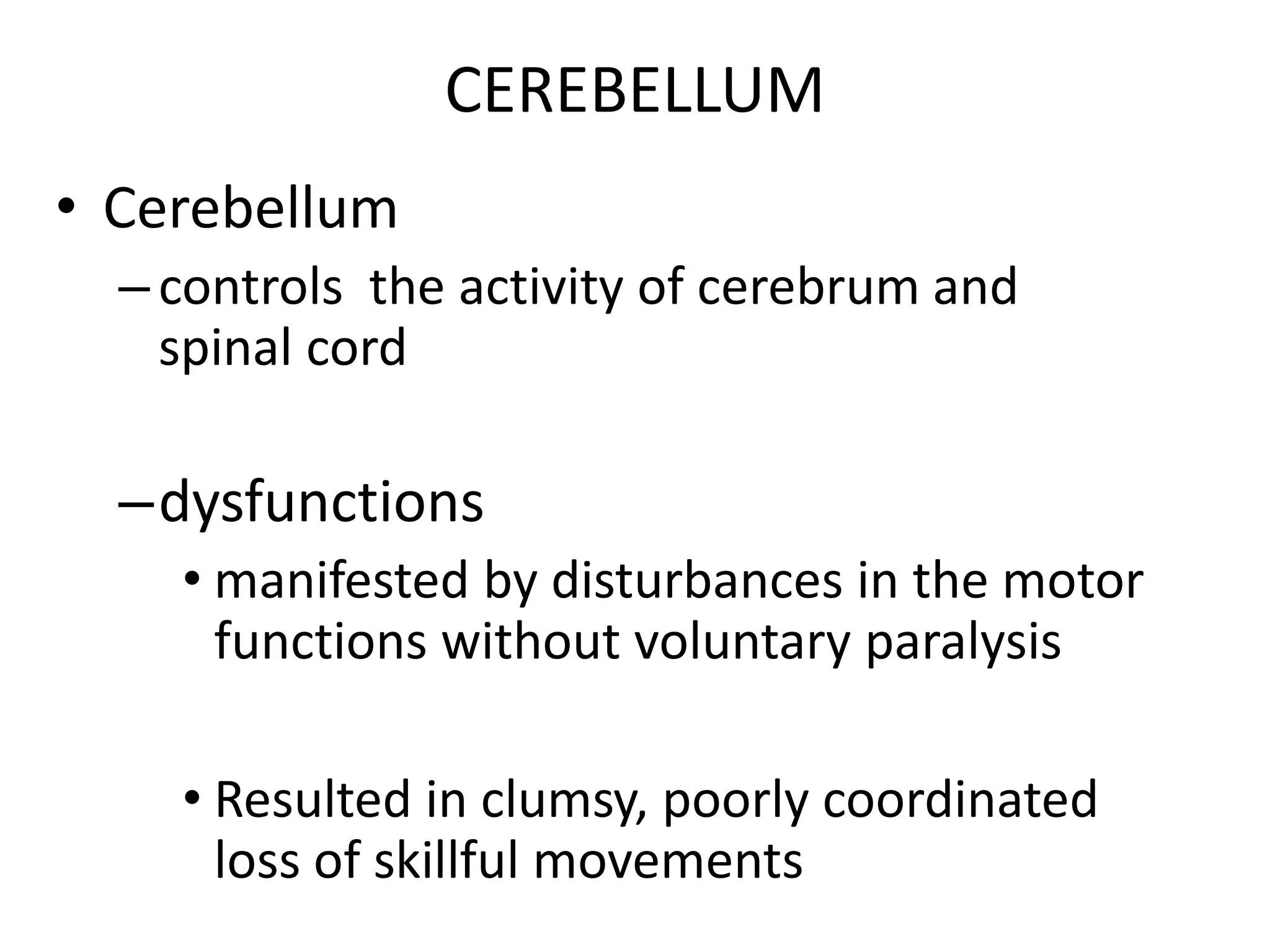 Histology of cerebrum and cerebellum | PDF