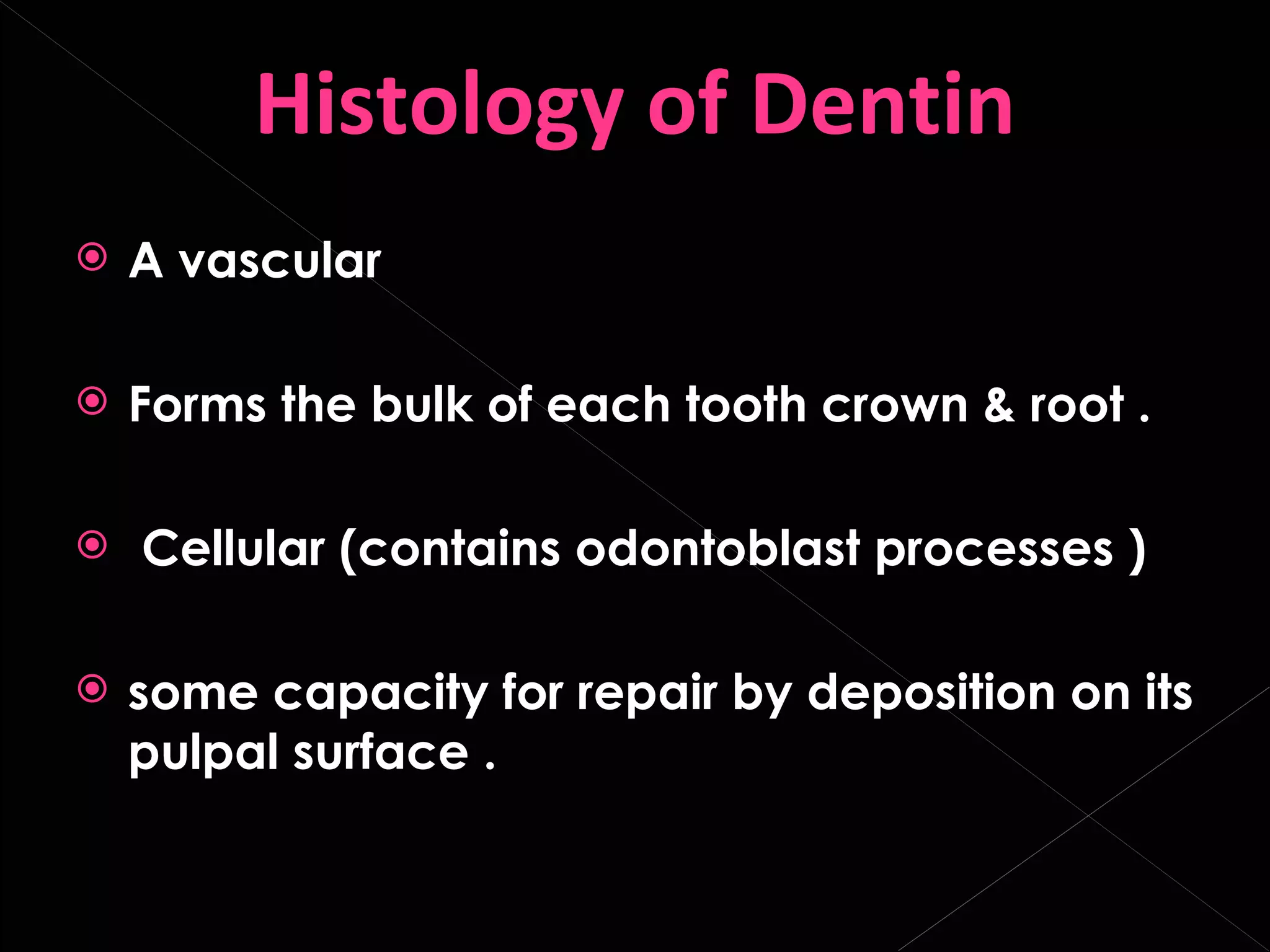 Histology of dentin | PPT