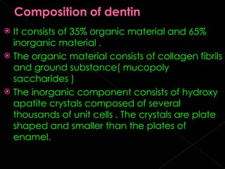 Histology of dentin | PPT