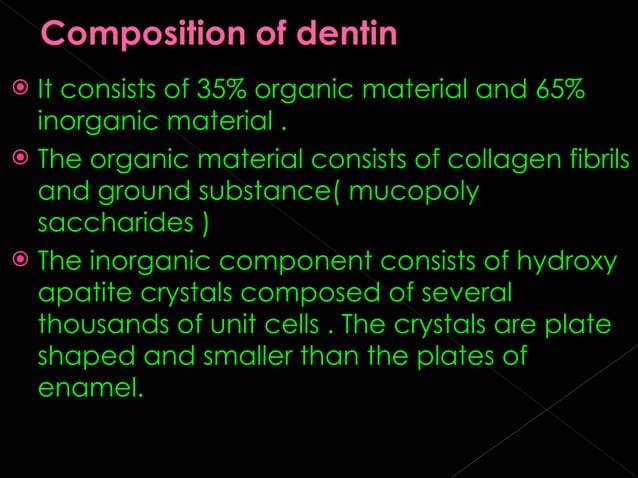 Histology of dentin | PPT | Dental Health | Diseases and Conditions