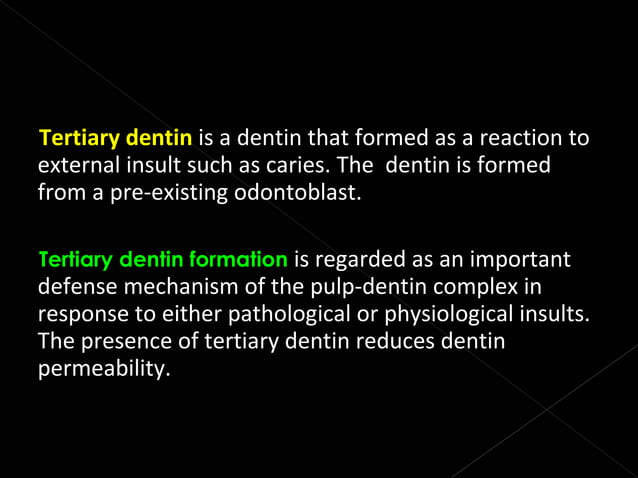 Histology of dentin | PPT | Dental Health | Diseases and Conditions