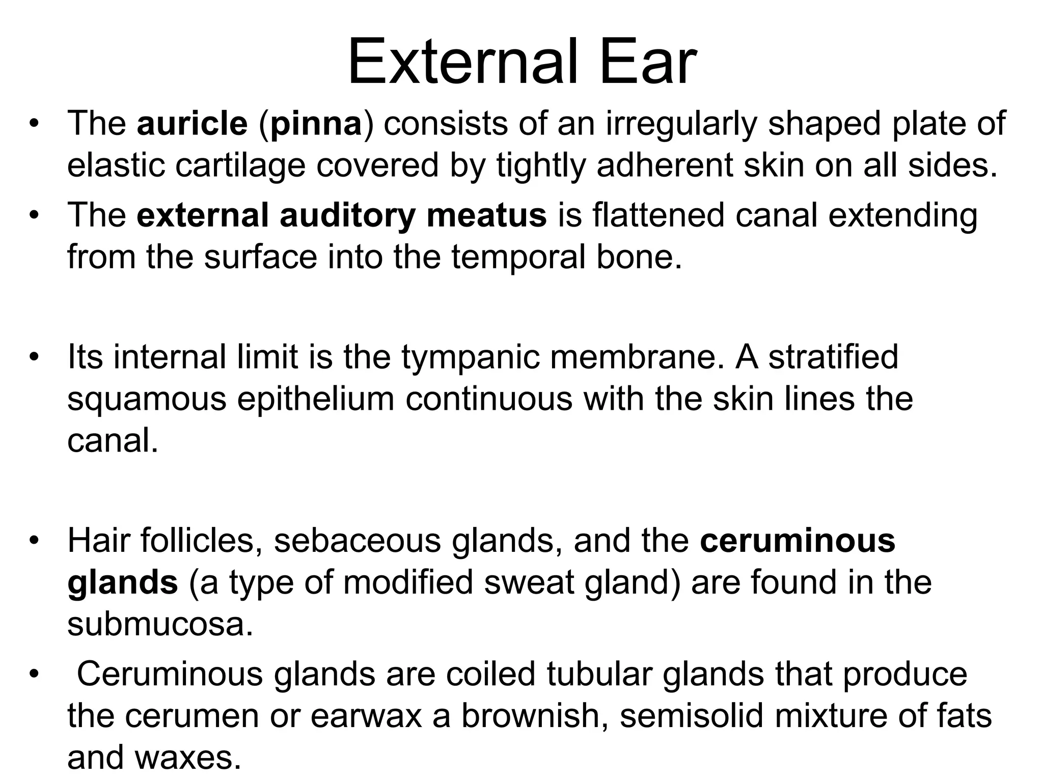 Histology of ear | PDF
