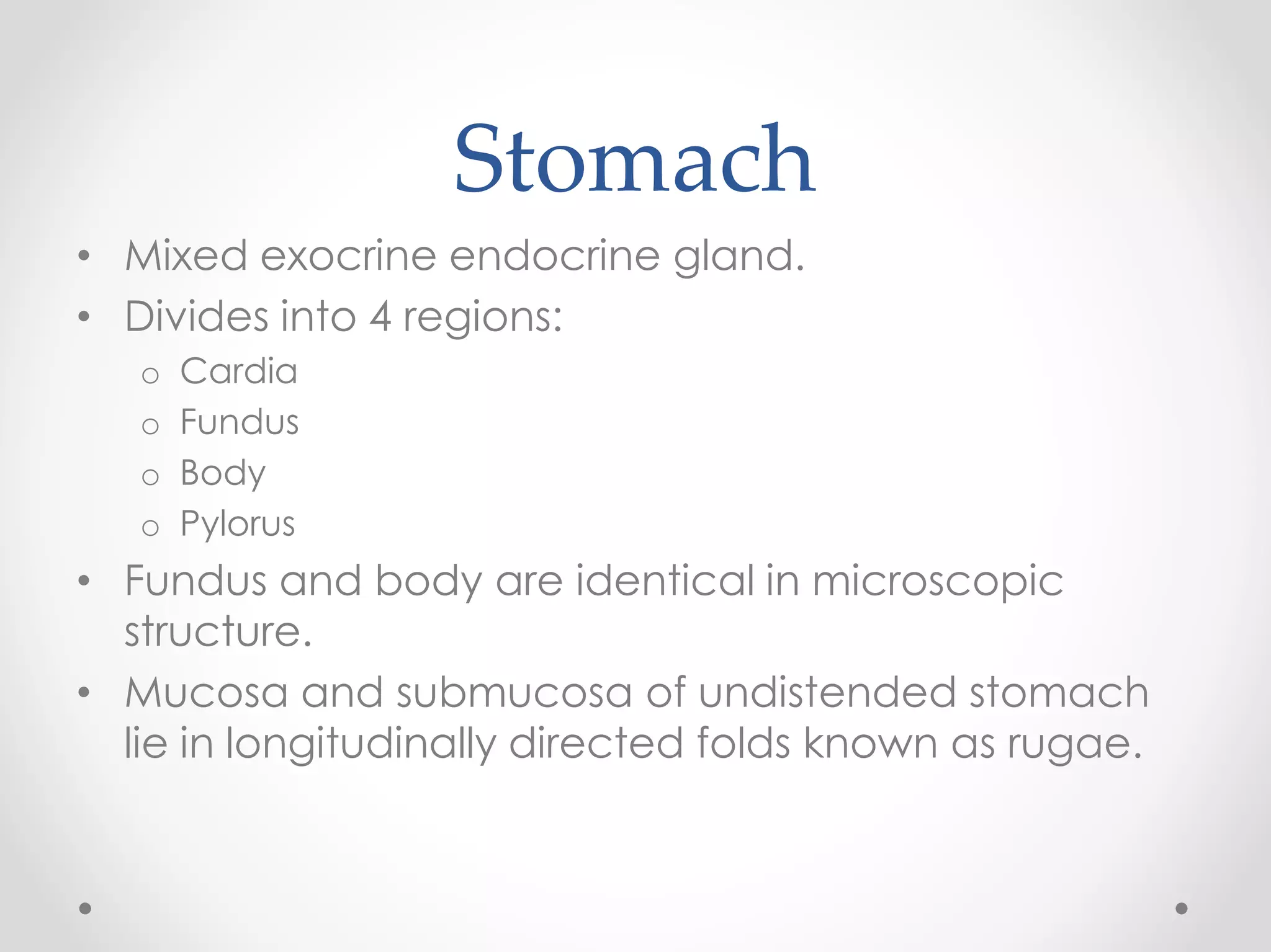 Histology of gastrointestinal tract | PDF
