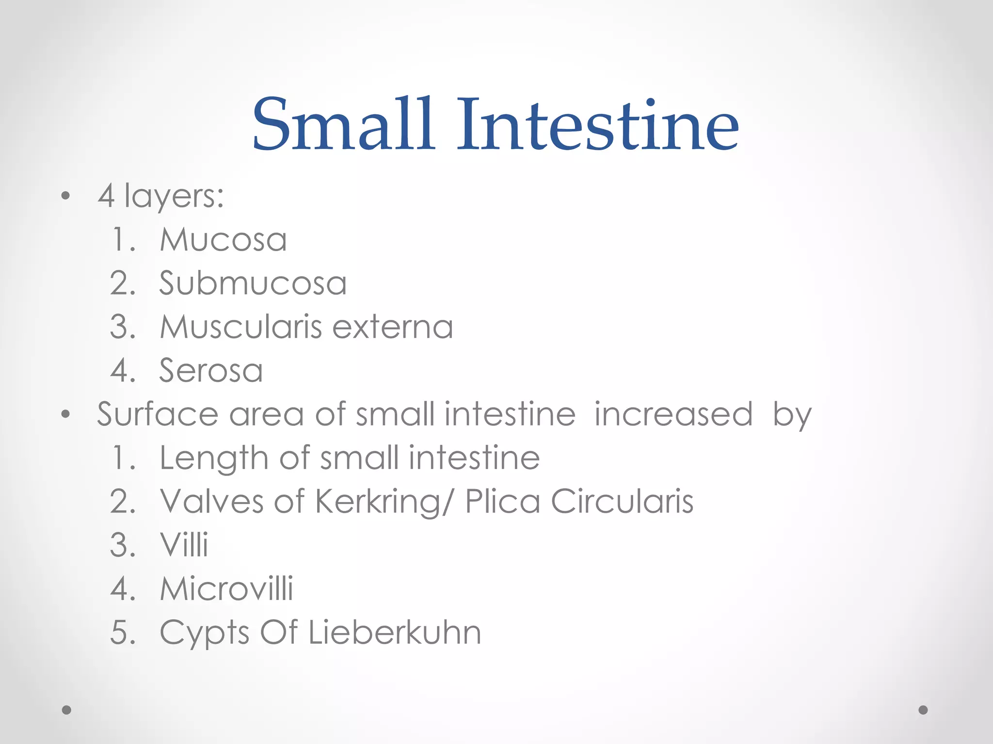 Histology of gastrointestinal tract | PDF