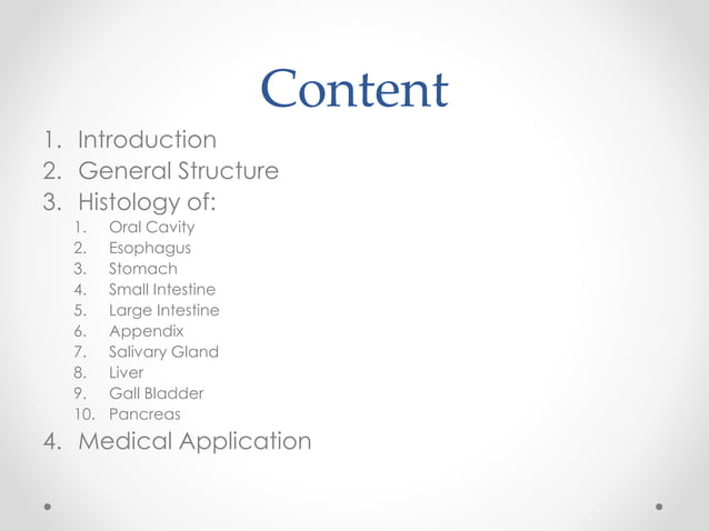 Histology of gastrointestinal tract | PDF