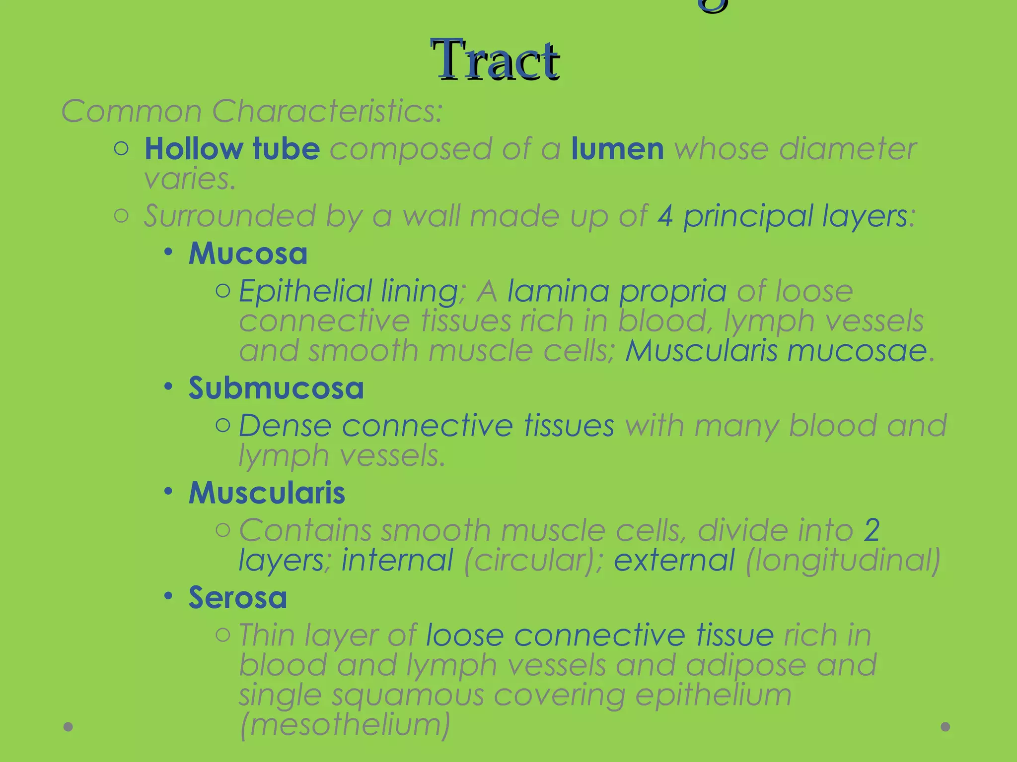 Histology of large intestine | PPT